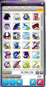 Maplestory Account with 3k Legion, 25X Characters, Perm NX's, Vac Pet ...