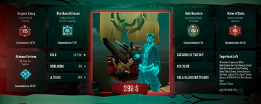 SOT account all factions maxed + 6 pack + Athena blessing + Gold curse ...