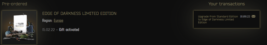 Escape From Tarkov │ EOD ACC/Arena Access │ level 30 (Europe) - EpicNPC